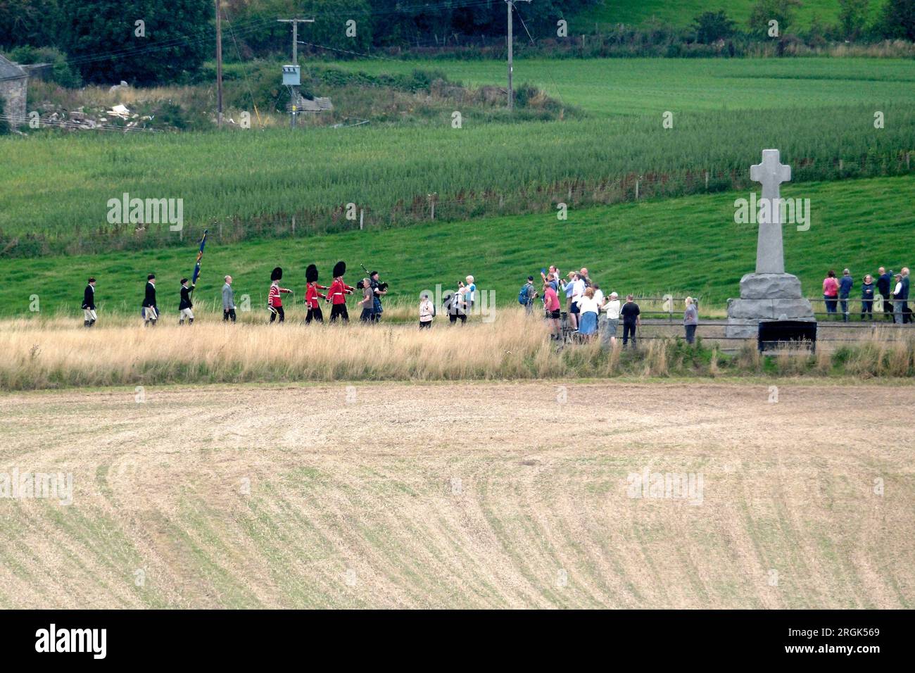 Coldstream, UK. 10th Aug, 2023. Coldstream Civic Week - Flodden rideout ...