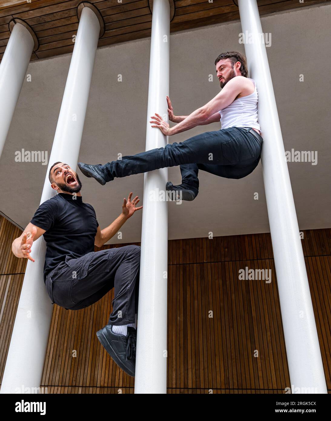Stuntman fight scene hi-res stock photography and images - Alamy