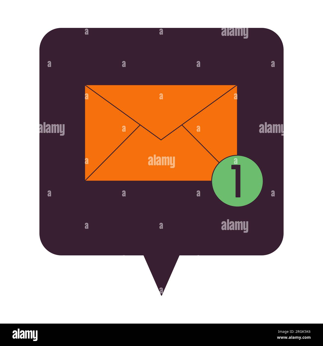 New message 2d icon animation Stock Vector Images - Alamy