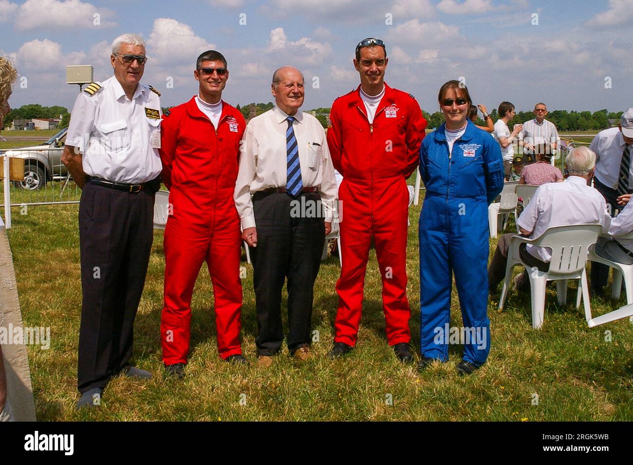Second World War veteran RAF pilot Wg Cdr Peter Ayerst DFC at Biggin ...
