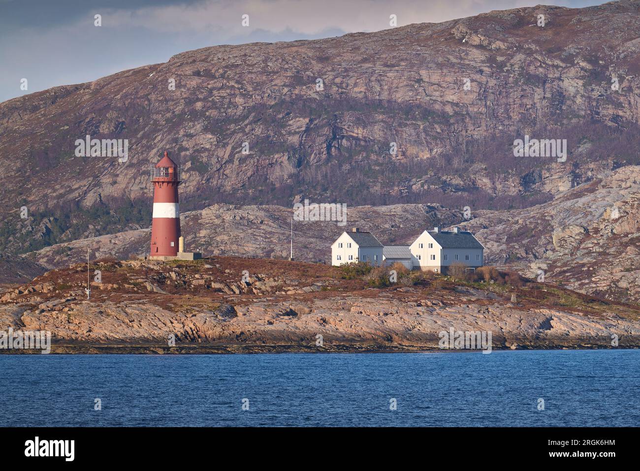 The 23.5 m Cast Iron Buholmråsa Lighthouse, Built In 1917 Is Located In ...