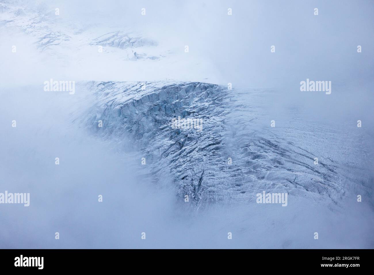 details of a glacier in Val d'Anniviers, Valais Stock Photo - Alamy
