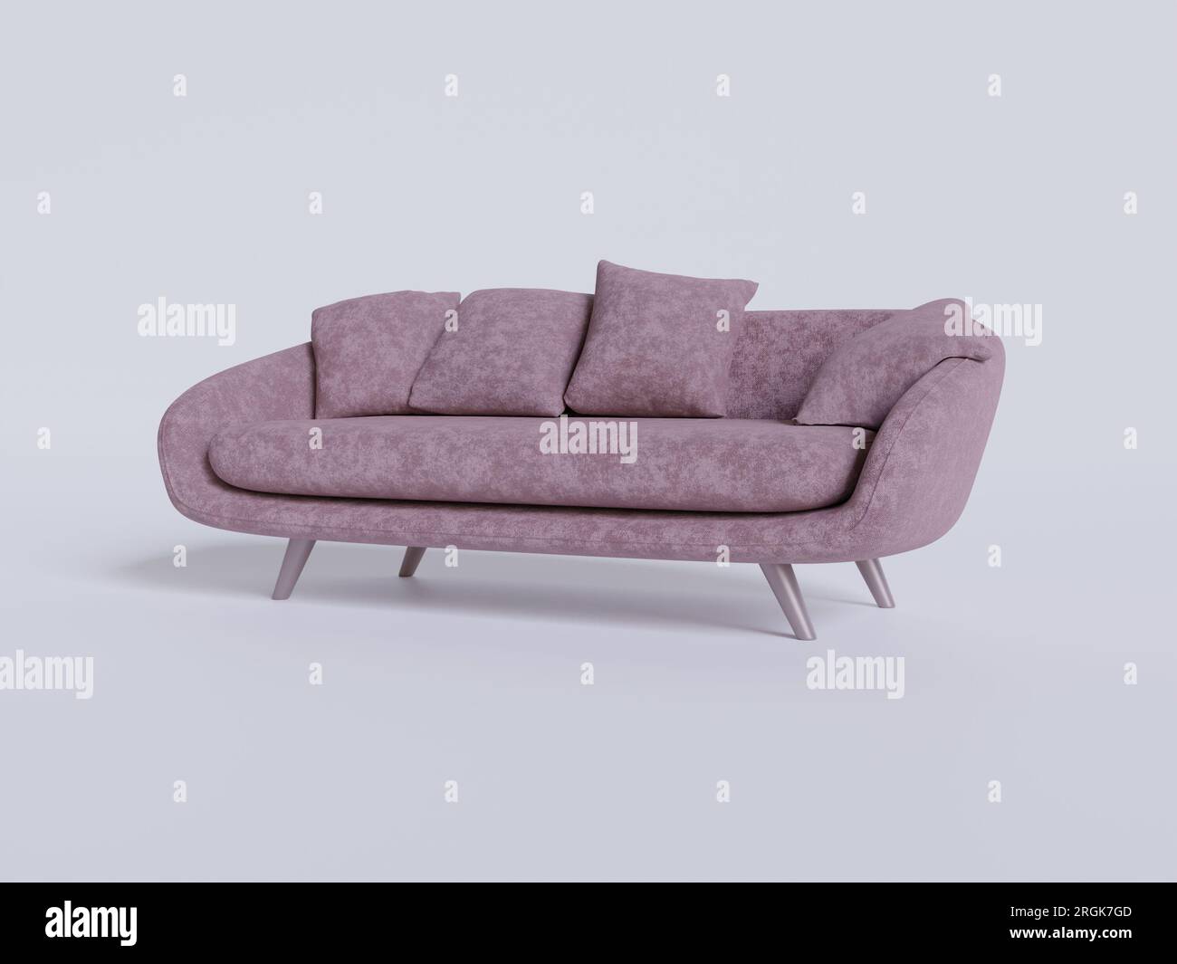 Realistic Sofa made and rendered by 3D software for decoration ...