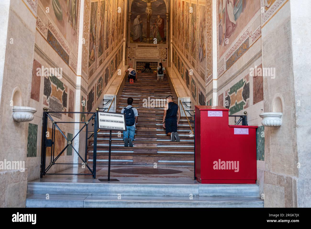 August 27, 2022 in Rome, Italy: The Interior and Exterior of the Holy ...