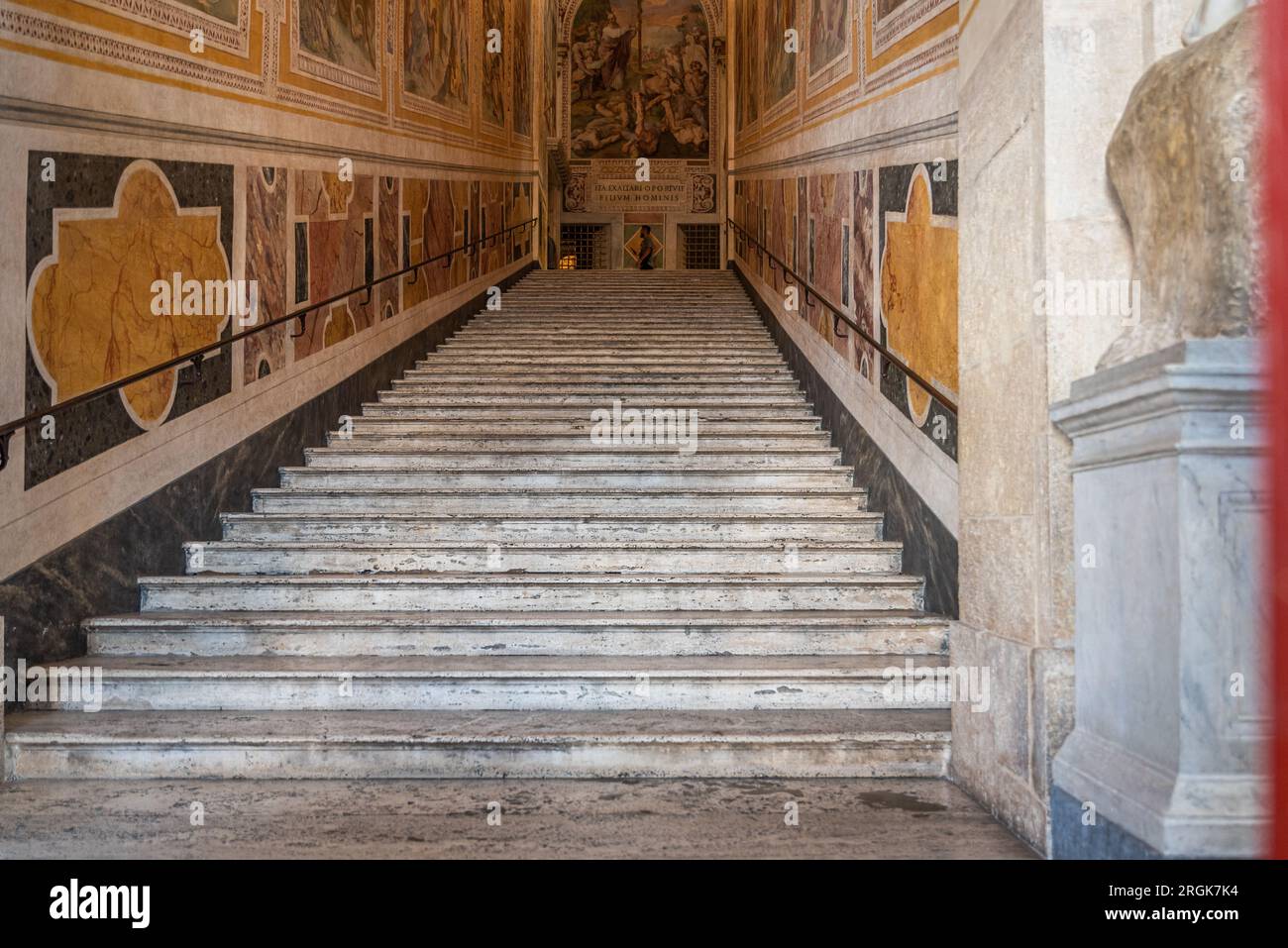 August 27, 2022 in Rome, Italy: The Interior and Exterior of the Holy ...