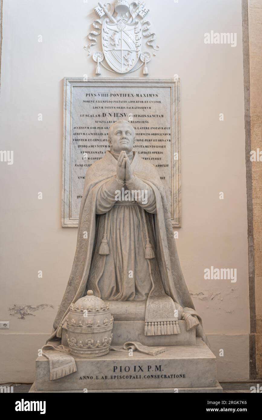 August 27, 2022 in Rome, Italy: The Interior and Exterior of the Holy ...