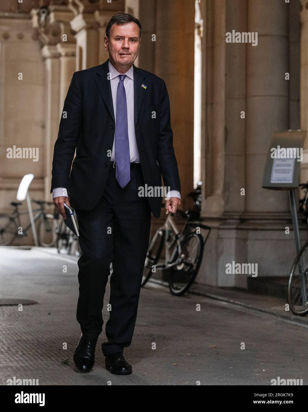 Greg Hands, Chairman of the Conservative Party, attends cabinet in ...