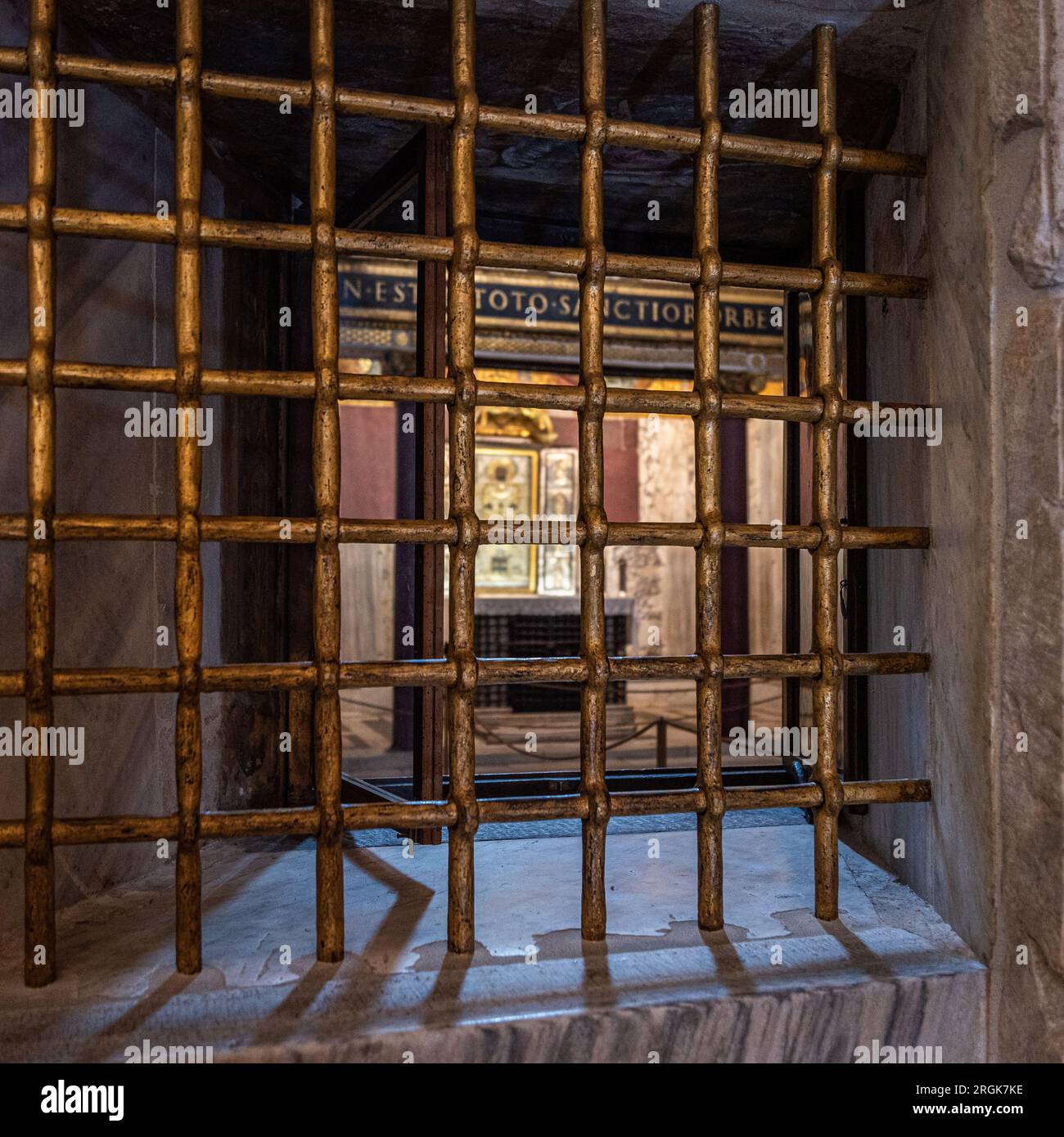 August 27, 2022 in Rome, Italy: The Interior and Exterior of the Holy ...