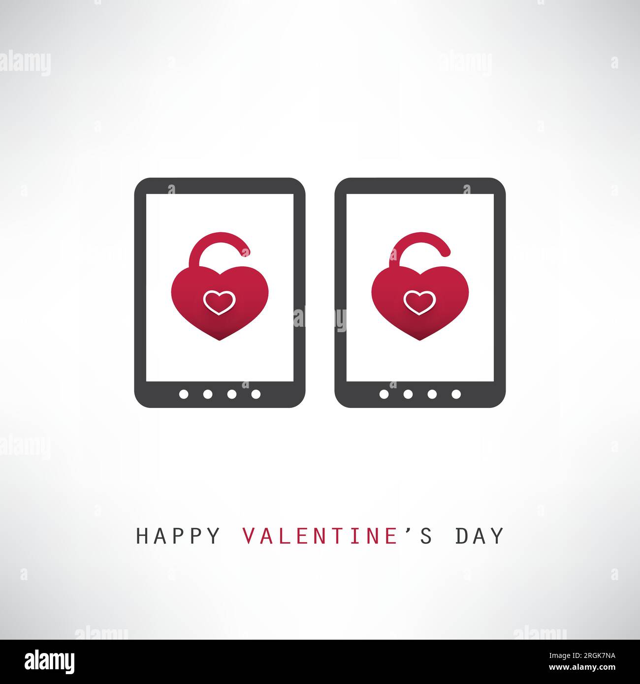 Mobile phone and affair Stock Vector Images - Alamy