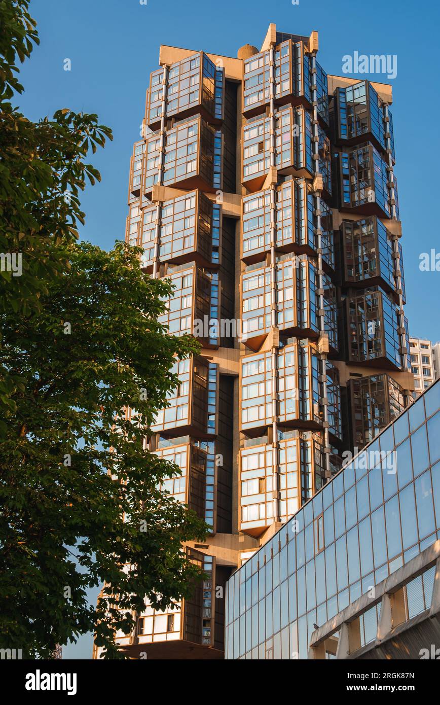 San Francisco High-Rise Building Amidst Greenery Stock Photo - Alamy