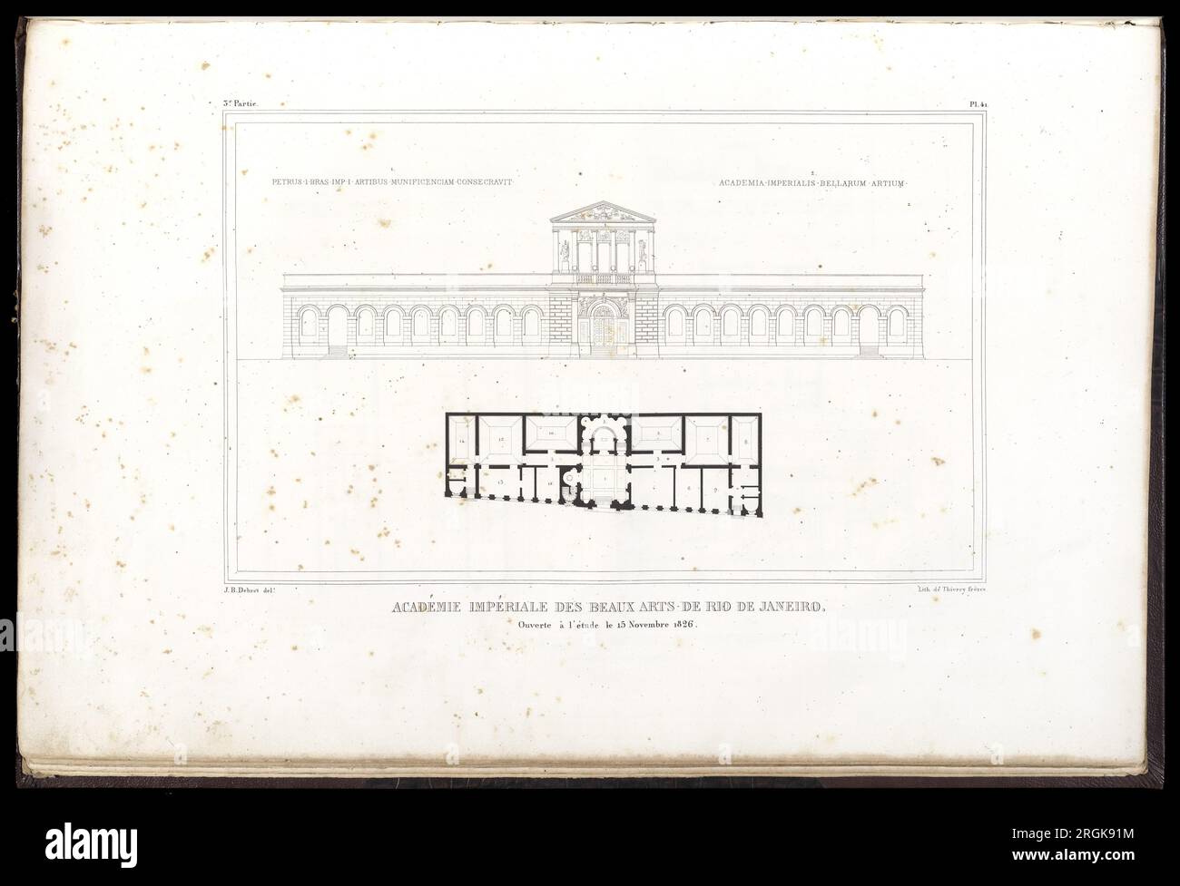 Académie Impériale des Beaux Arts de Rio de Janeiro : ouverte à l'étude ...