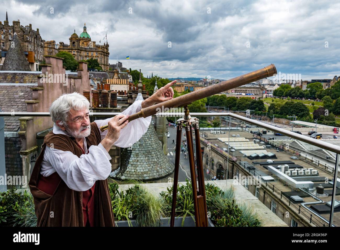 Nor' Loft Rooftop, Edinburgh, Scotland, UK, 10 August 2023. The Trials ...