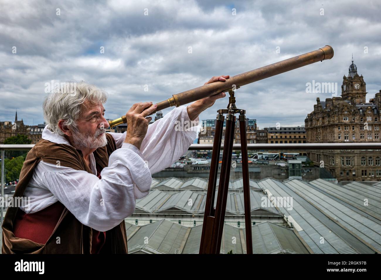 Nor' Loft Rooftop, Edinburgh, Scotland, UK, 10 August 2023. The Trials ...