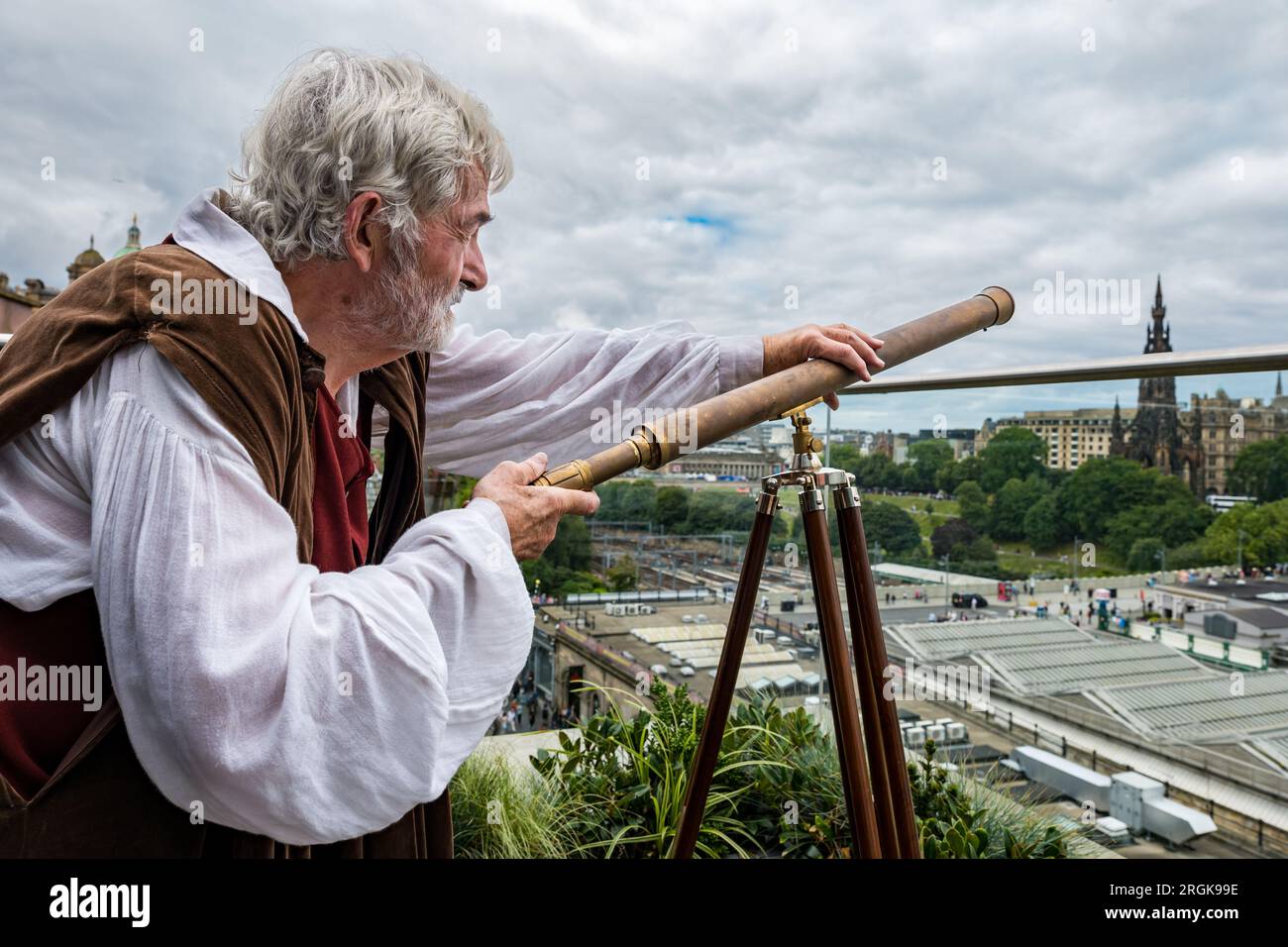Nor' Loft Rooftop, Edinburgh, Scotland, UK, 10 August 2023. The Trials ...