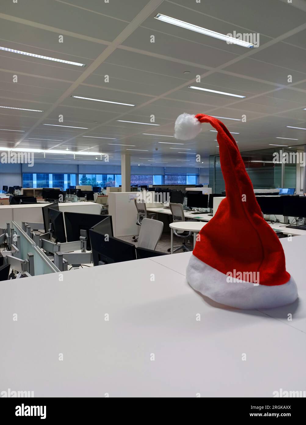Concept out of office for christmas holidays. No people Stock Photo - Alamy