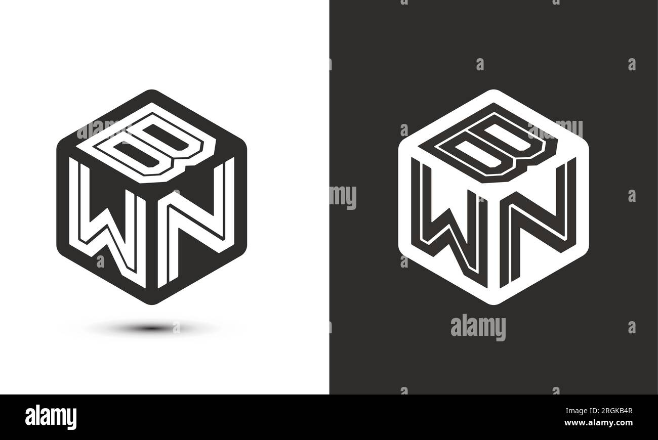 Bwn alphabet Stock Vector Images - Alamy
