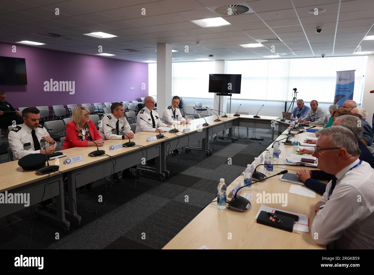 Police Service of Northern Ireland (PSNI) Chief Constable Simon Byrne ...