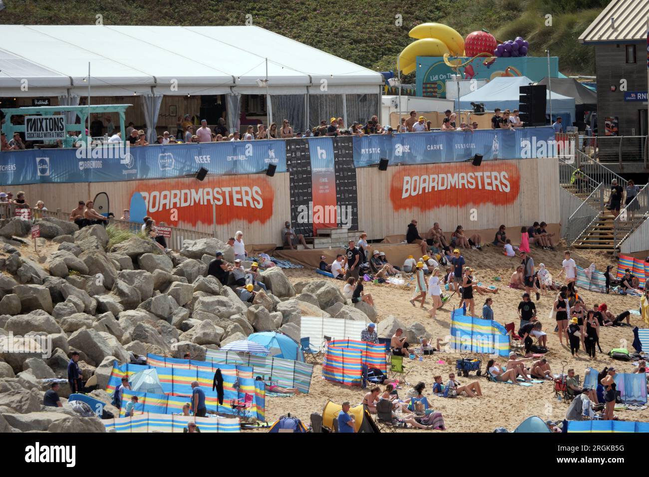 Boardmasters festival 2023 hi-res stock photography and images - Alamy