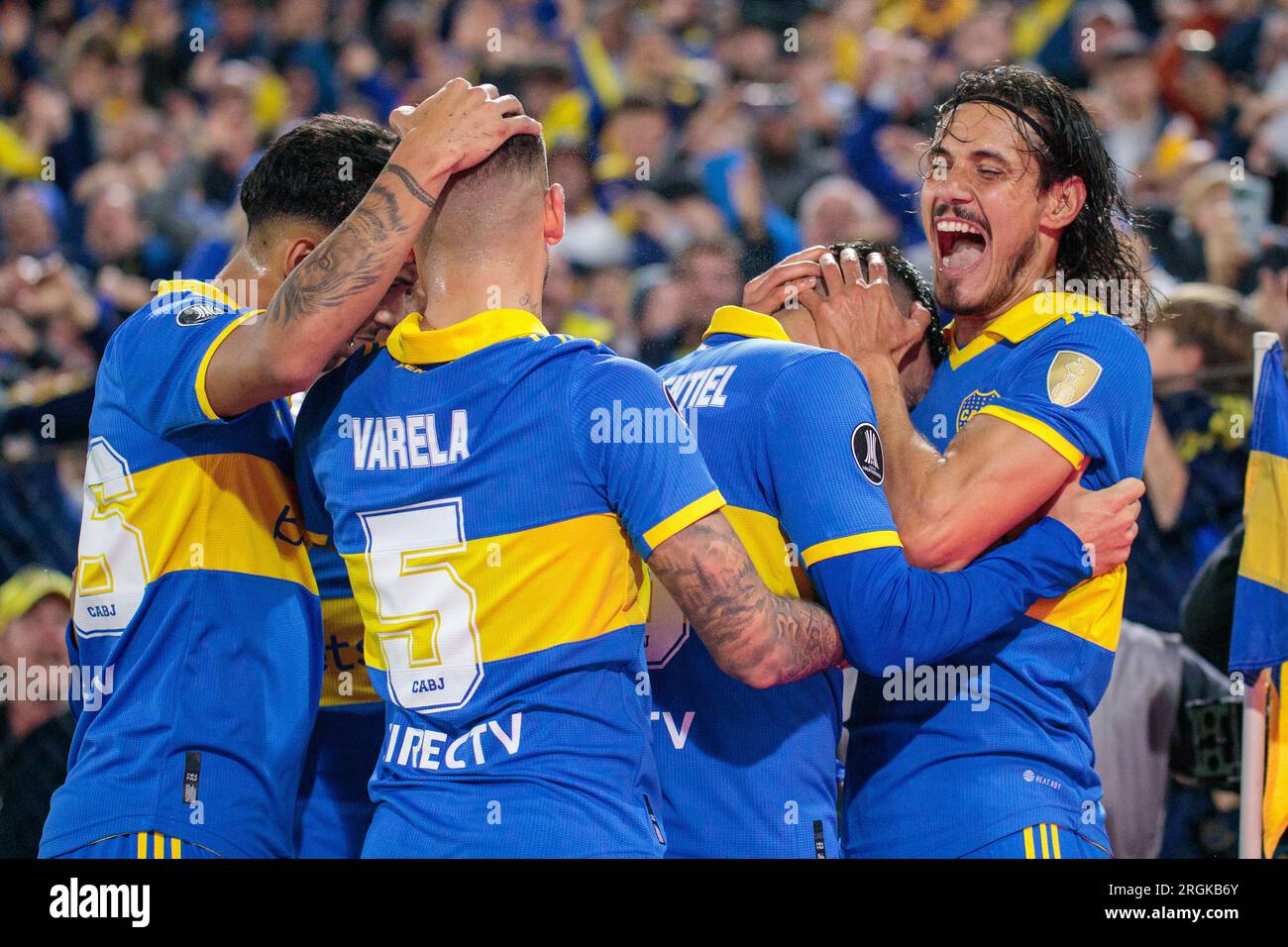 Boca Juniors Players Stock Photo - Alamy