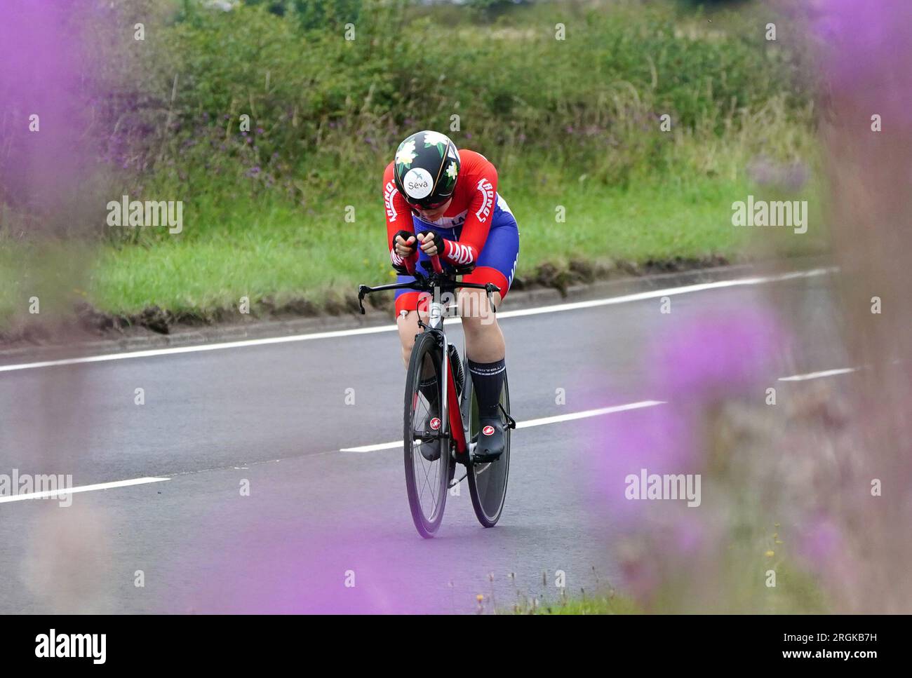 Laos' Fanny Malissa Cauchois One competes in the Women's Elite ...
