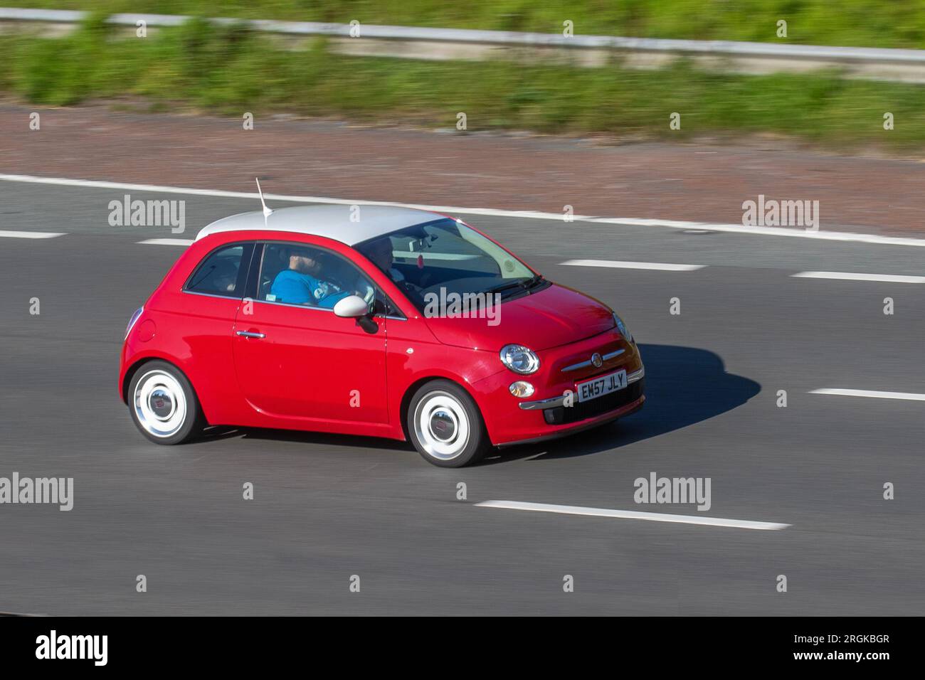 Fiat 500 vintage 57 manual 3 door hatchback hi-res stock photography ...