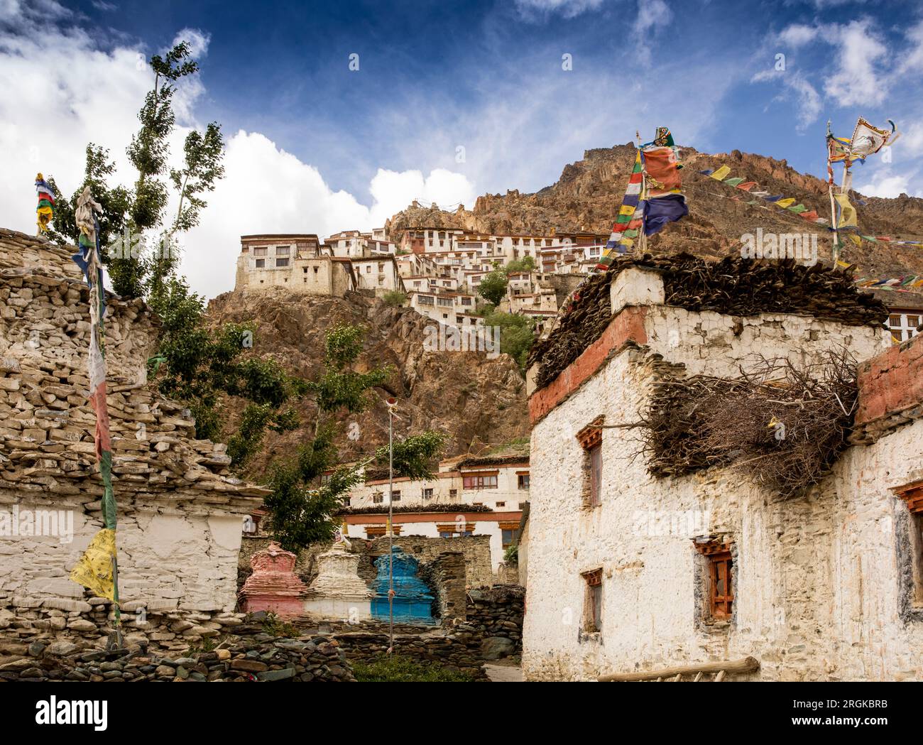 Monastery zanskar valley ladakh india hi-res stock photography and ...