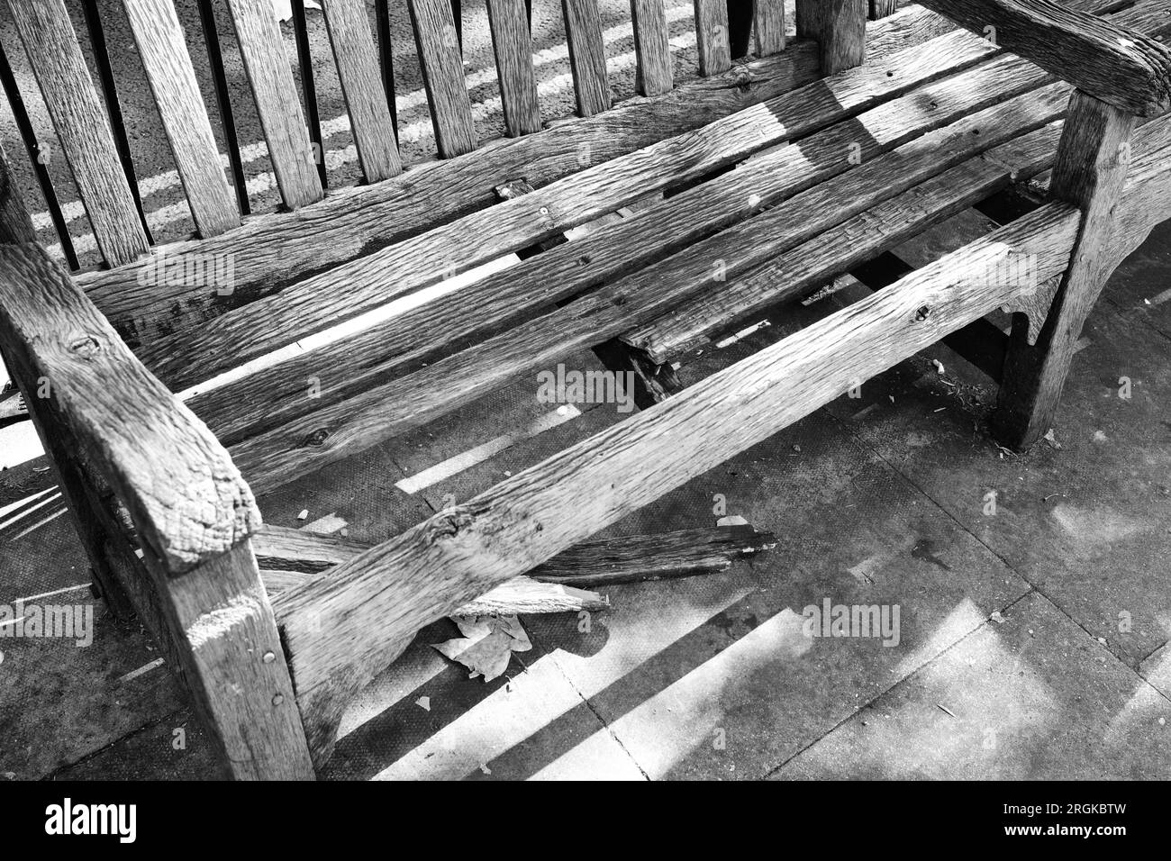 Broken seat Black and White Stock Photos & Images - Alamy