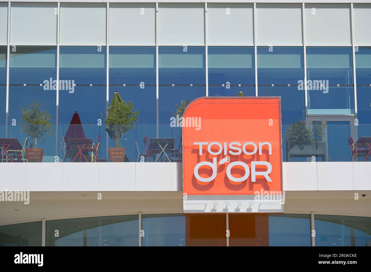 The Toison d'Or is the largest shopping mall in Burgundy, Dijon Nord FR ...