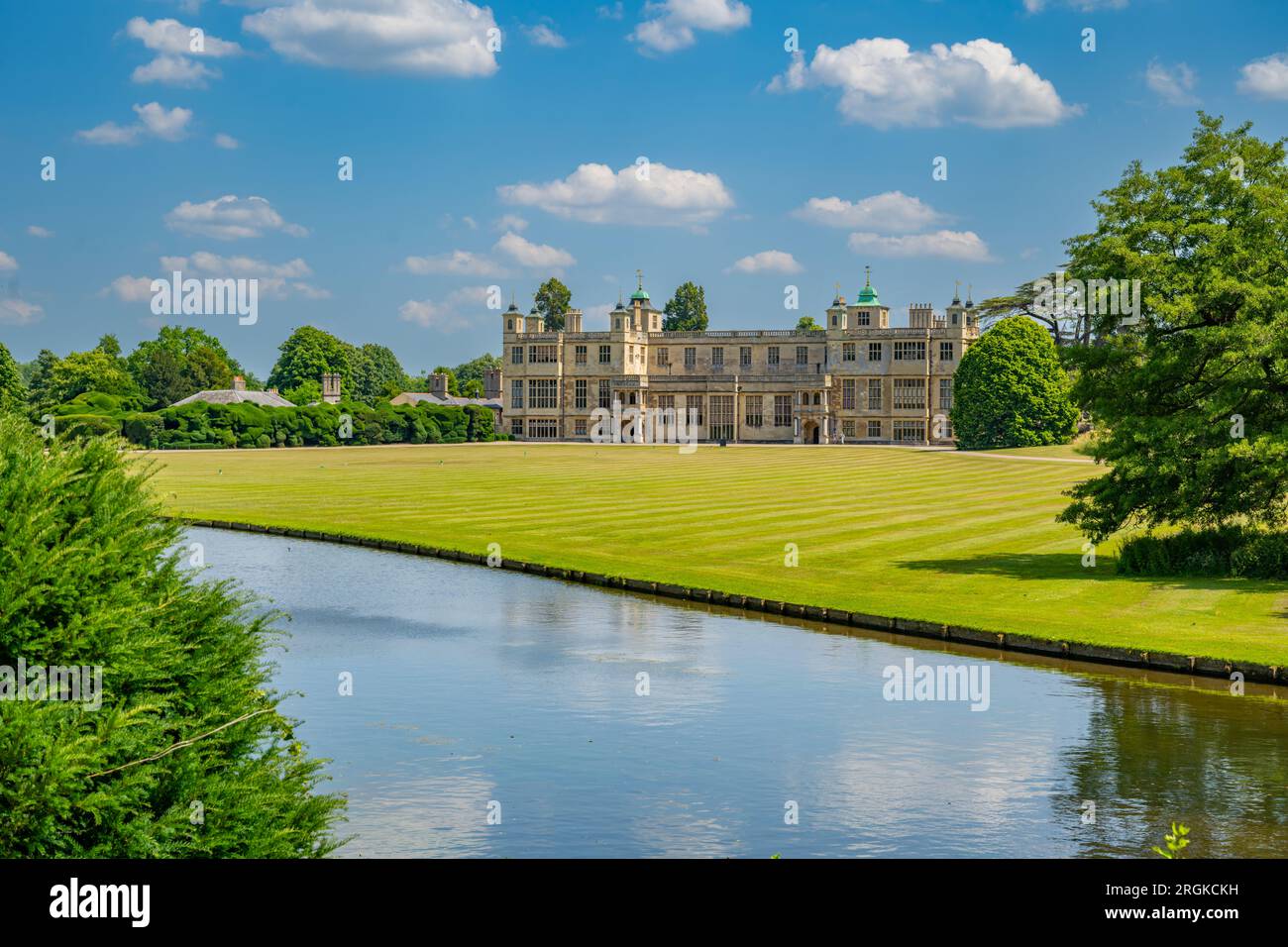 Audley End House and Gardens Stock Photo - Alamy