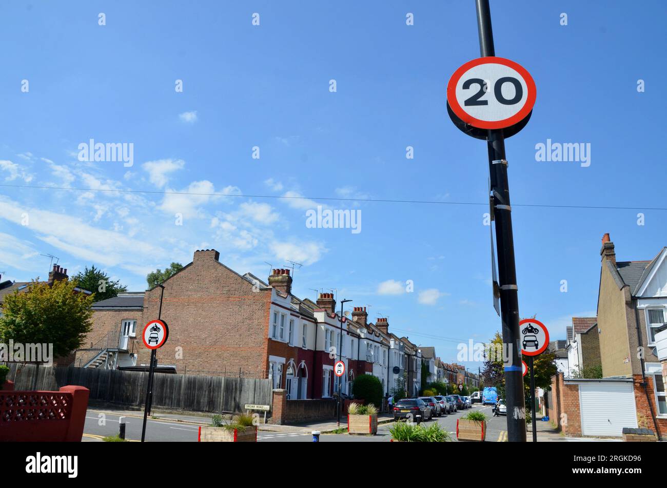 LTNs low traffic neighbourhoods in N22 and N17 Haringey borough inner ...