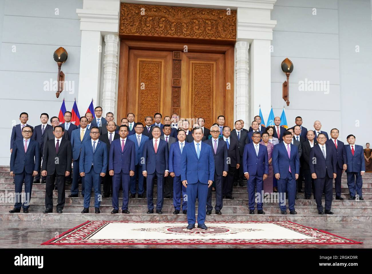 Phnom Penh, Cambodia. 10th Aug, 2023. Cambodia's Prime Minister ...
