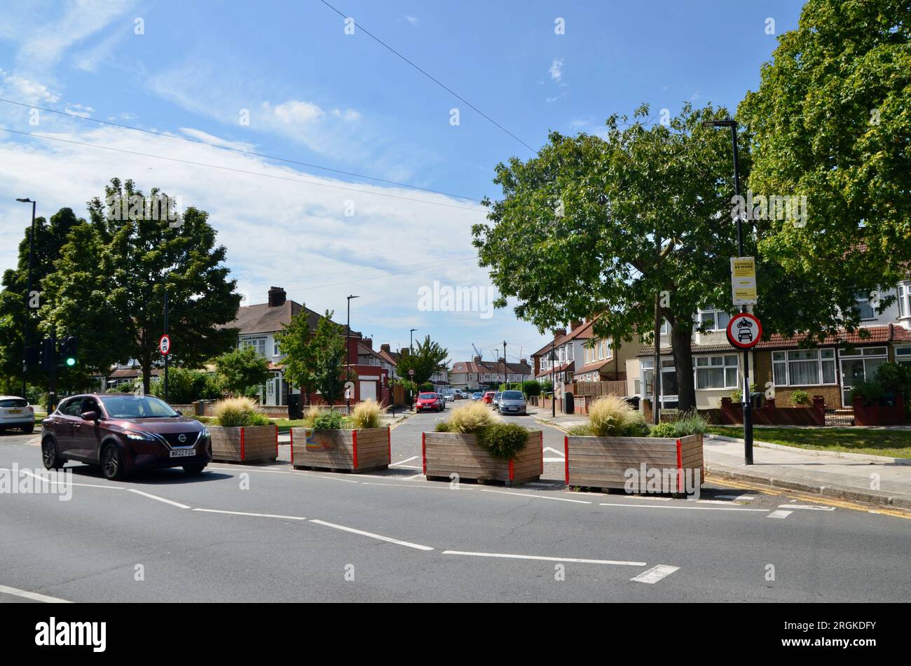 LTNs low traffic neighbourhoods in N22 and N17 Haringey borough inner ...
