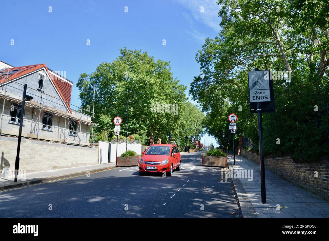 LTNs low traffic neighbourhoods in N22 and N17 Haringey borough inner ...