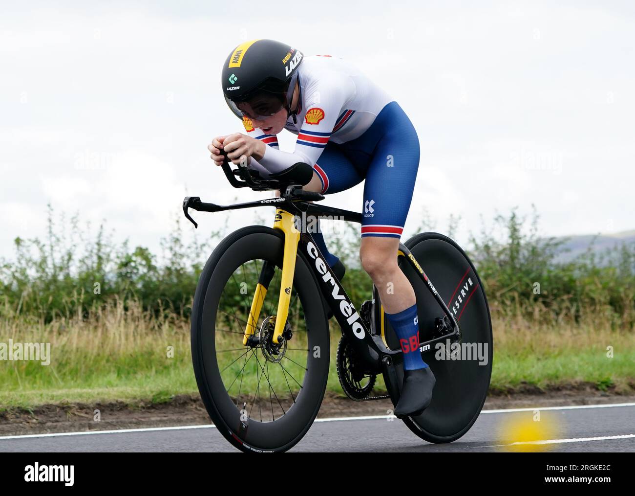 Great Britain's Anna Henderson competes in the Women's Elite Individual ...