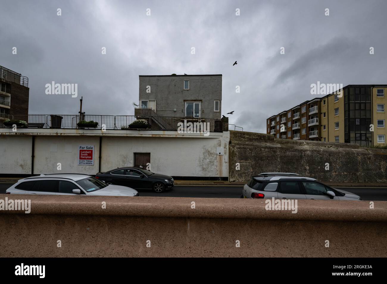 Seaton Seafront Seaside Town East Devon Stock Photo - Alamy