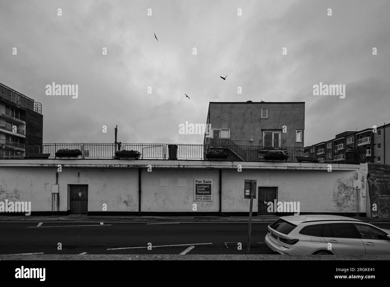 Seaton Seafront Seaside Town East Devon Stock Photo - Alamy