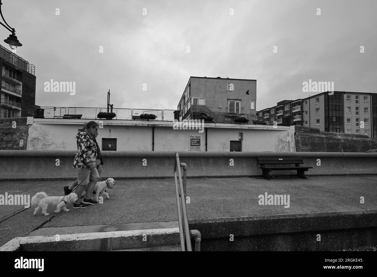 Seaton Seafront Seaside Town East Devon Stock Photo - Alamy