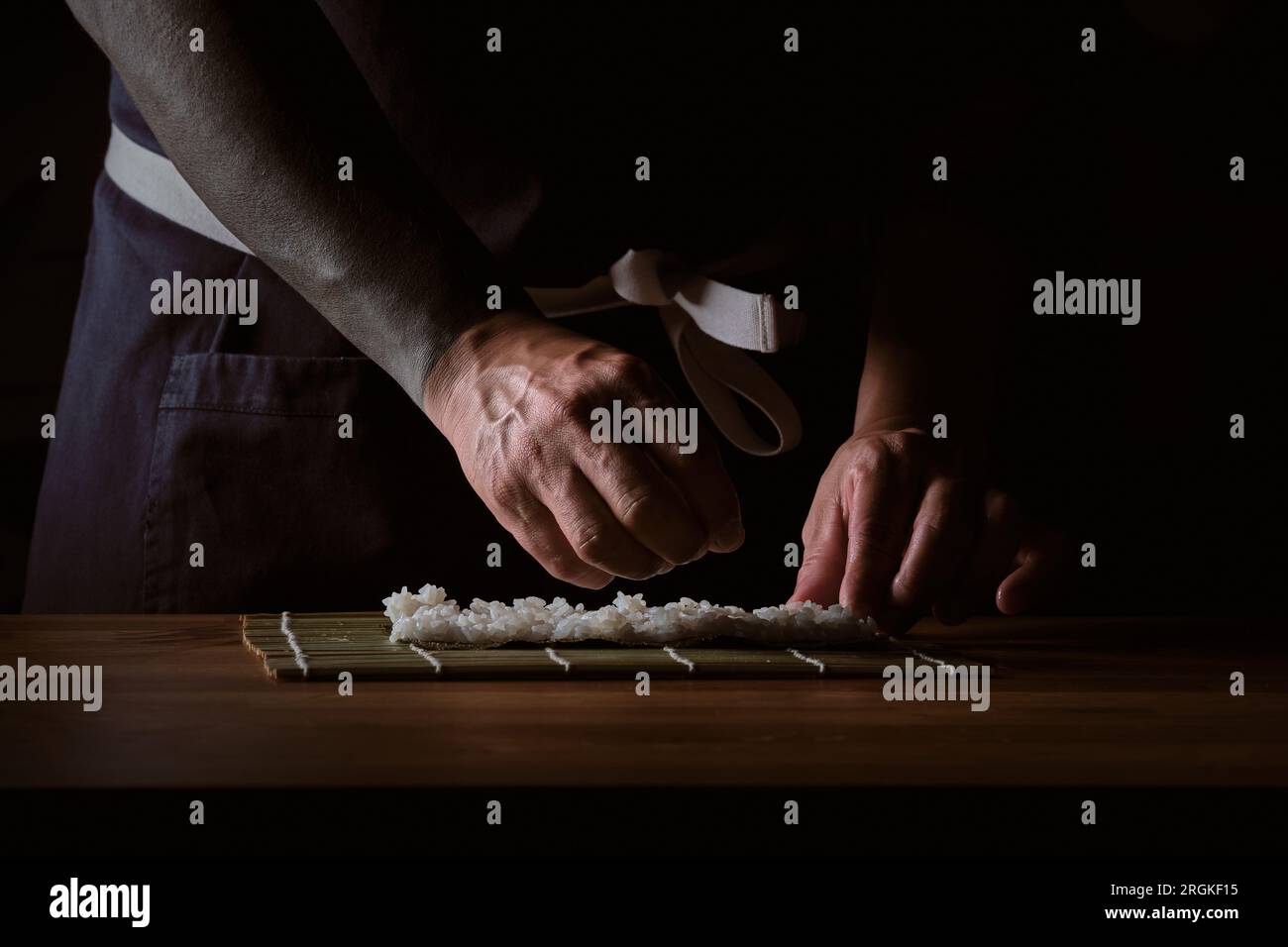 Shushi roll table hi-res stock photography and images - Alamy