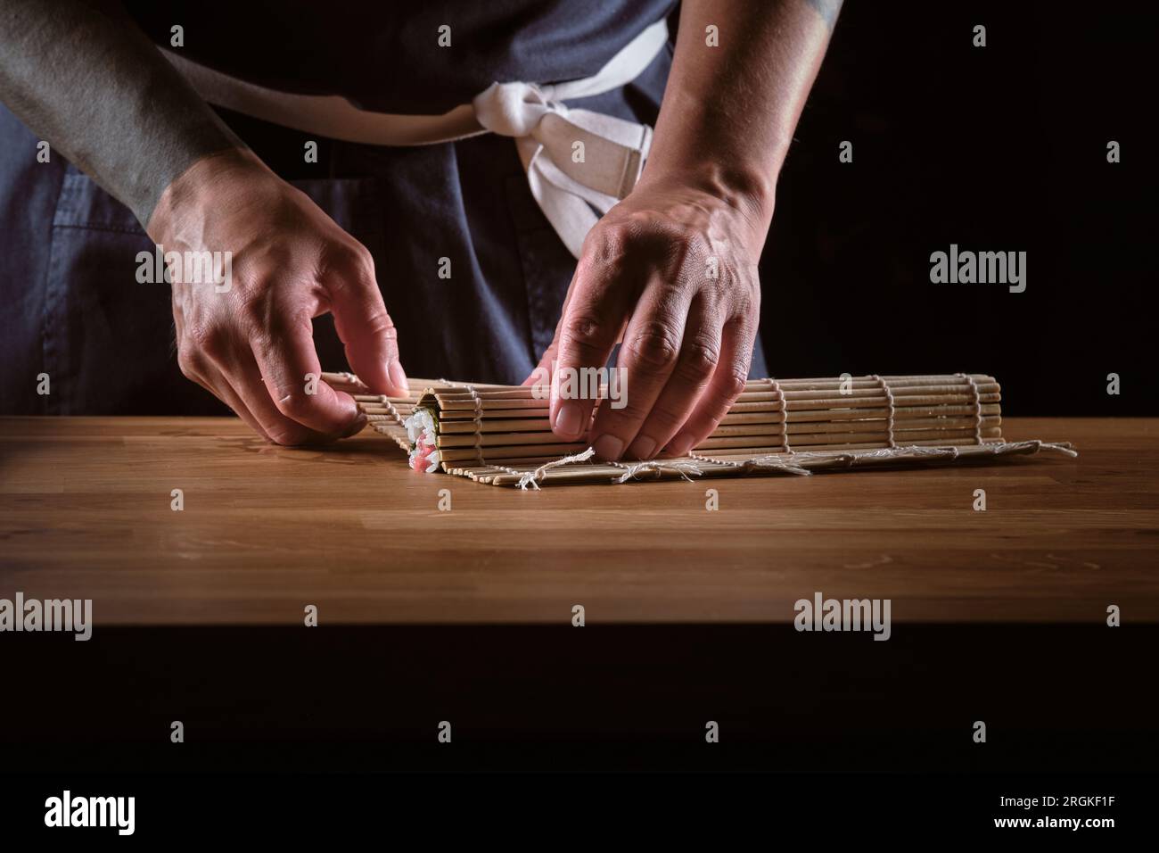 Shushi roll table hi-res stock photography and images - Alamy