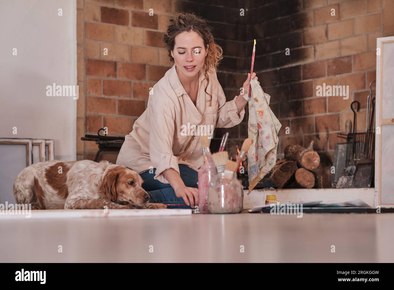 Dog full body drawing hi-res stock photography and images - Alamy