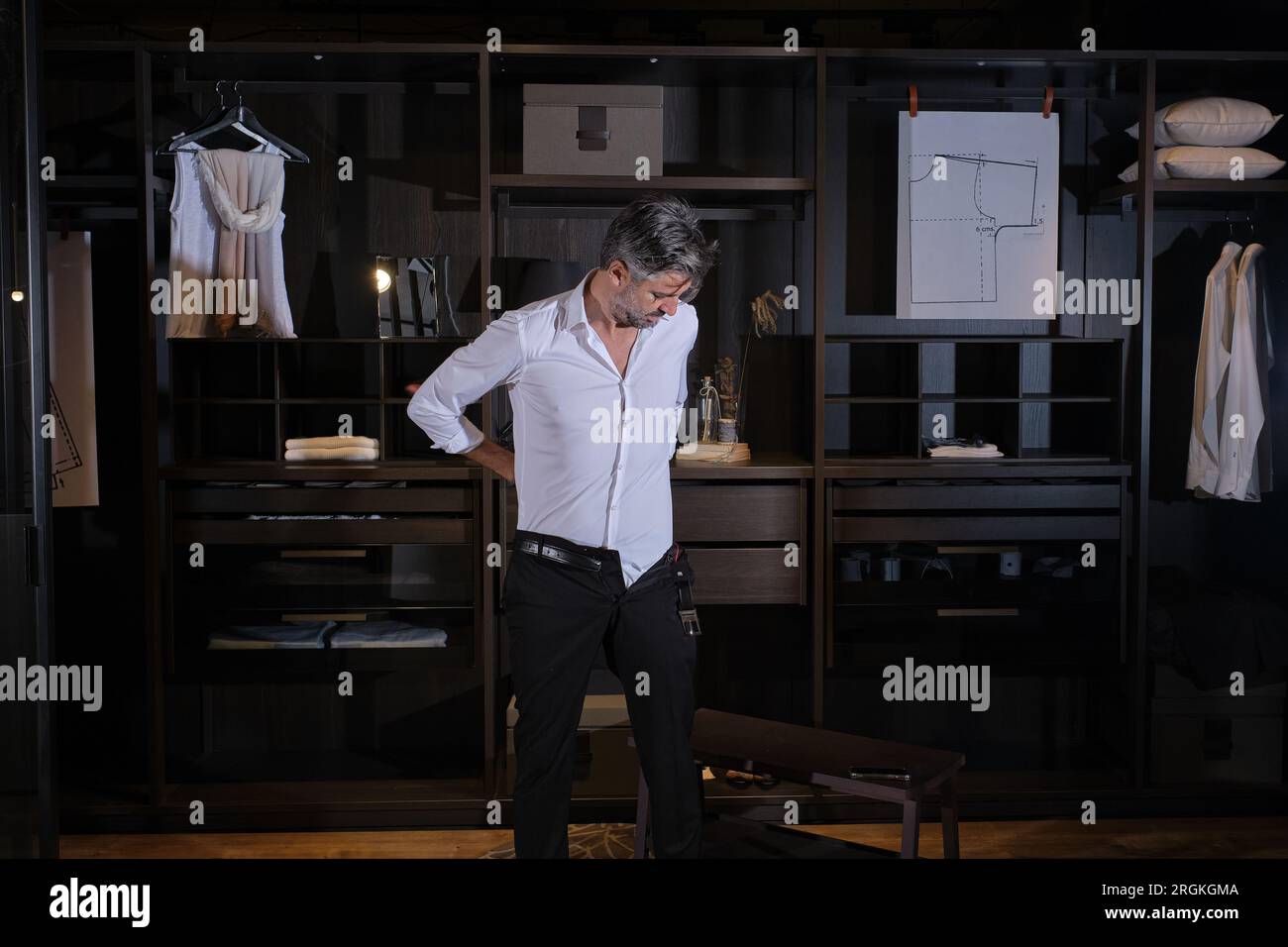 Putting trousers on hi-res stock photography and images - Alamy