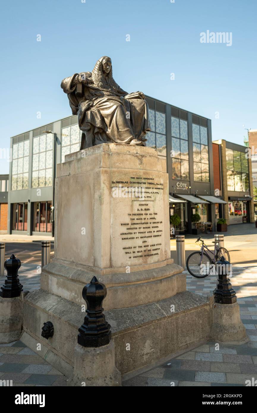 Judge tindal statue hi-res stock photography and images - Alamy