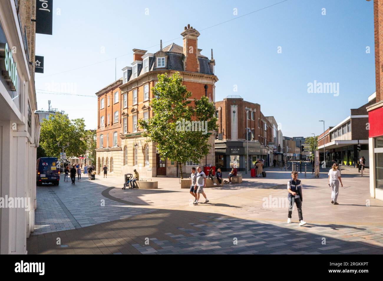 High Street Chelmsford Stock Photo - Alamy