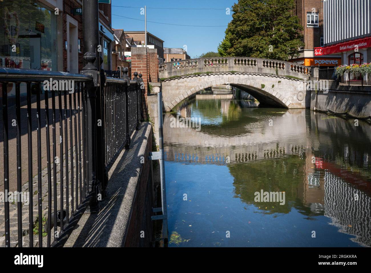 The Stone Bridge Stock Photo - Alamy