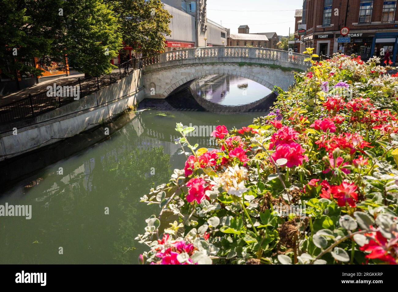The Stone Bridge Stock Photo - Alamy