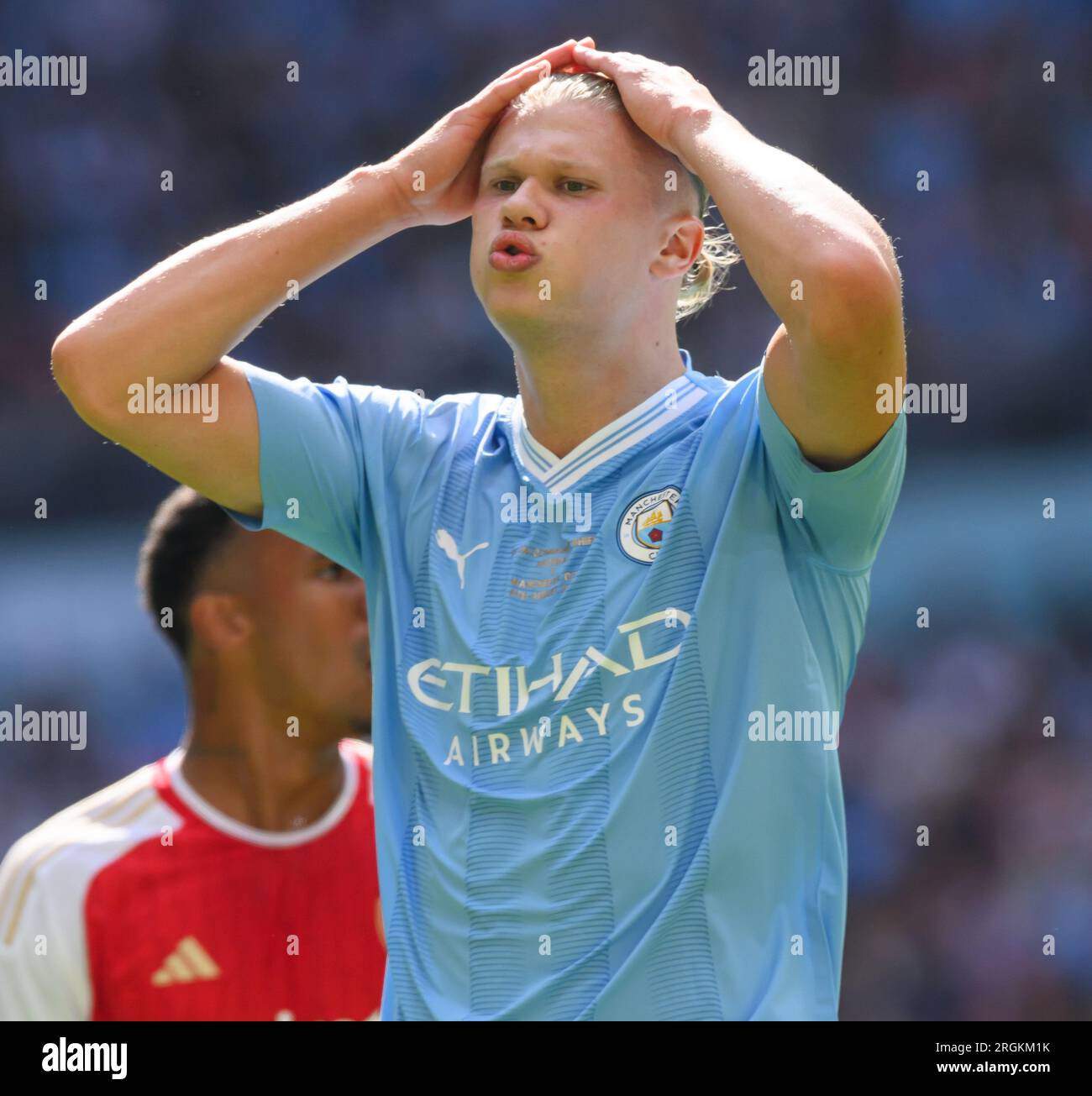 Haaland premier league arsenal hi-res stock photography and images - Alamy