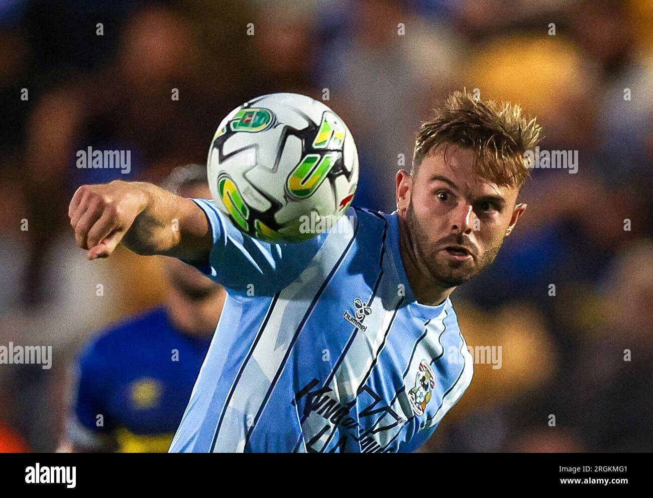 Coventry City's Matthew Godden in action during the Carabao Cup first ...