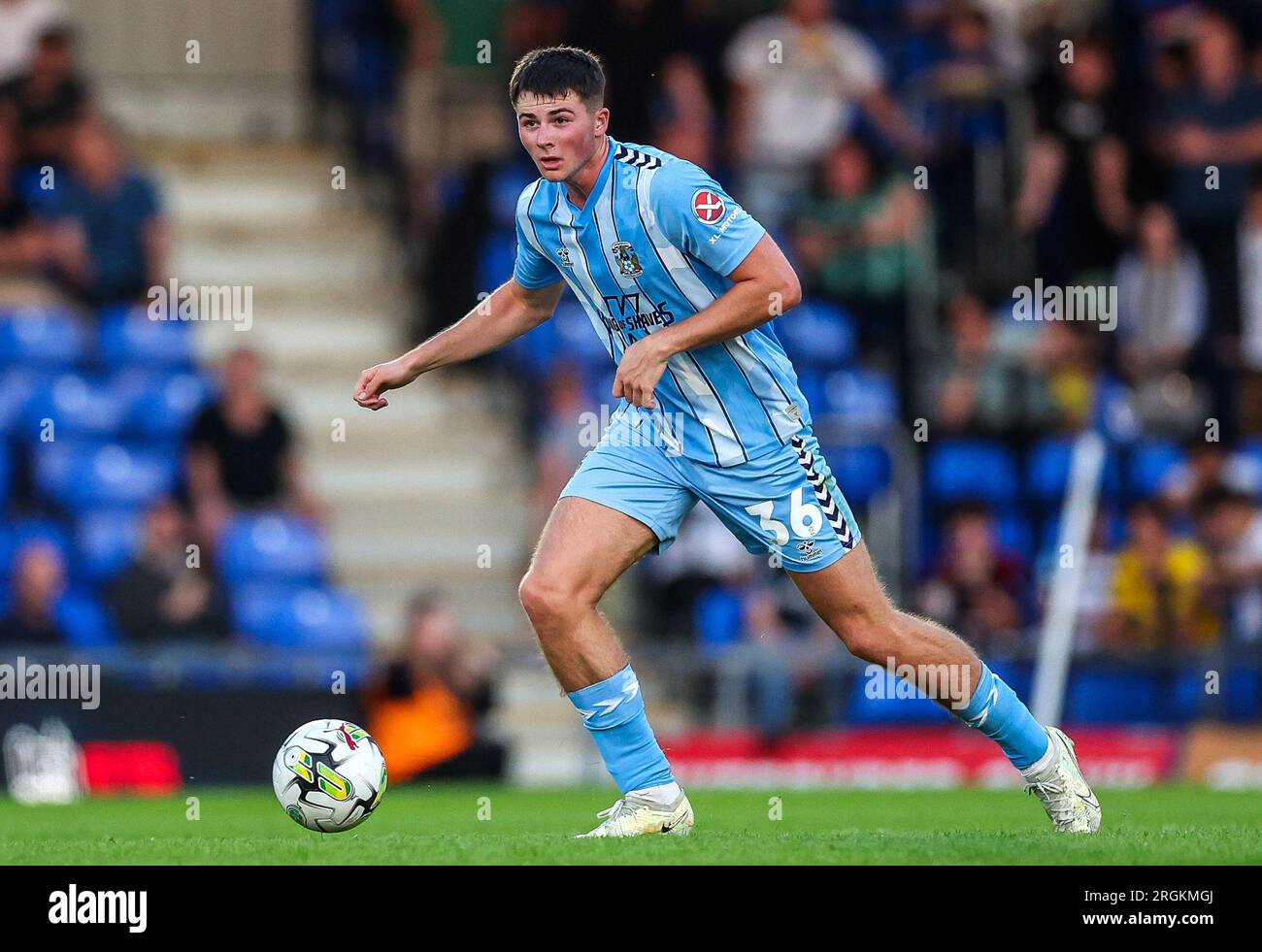 Coventry City's Ryan Howley in action during the Carabao Cup first ...
