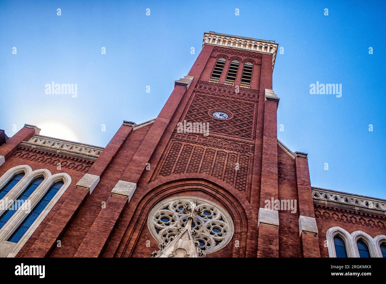 Catholic church in the city of Madrid. Spain Stock Photo - Alamy