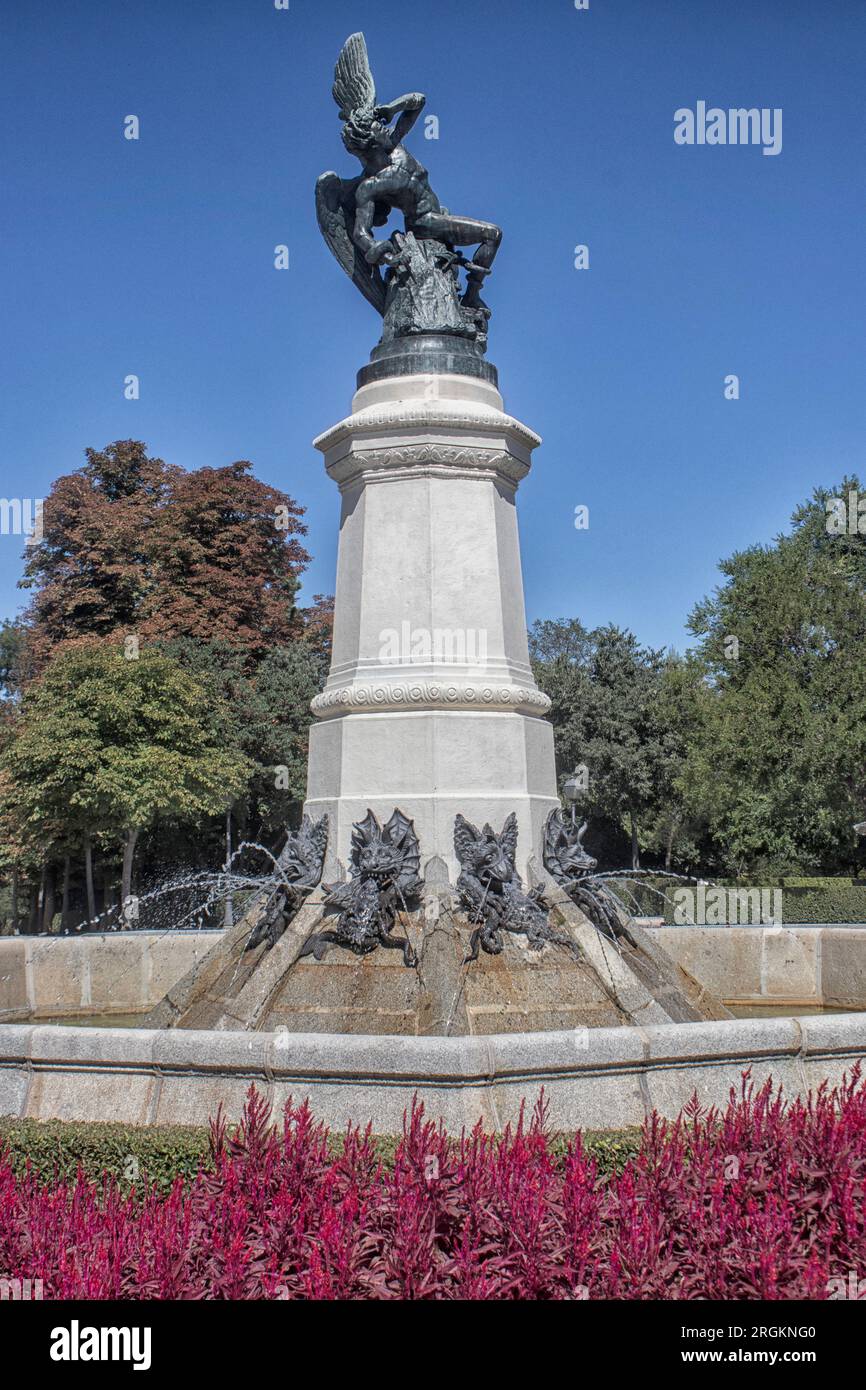 The fall of Lucifer is the only known statue in a public place in the ...